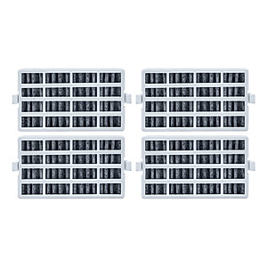 EvertechPRO W10311524 Fresh Air Cleaner Filter Assembly Pack of 4 Replacement for Whirlpool Refrigerator 2319308 AIR1 W10315189 W10335147