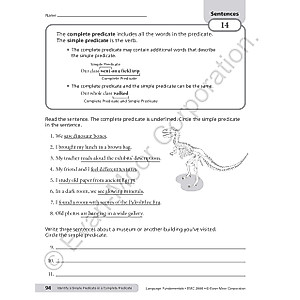 Language Fundamentals, Grade 6