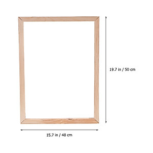 1 Set Canvas Frame Oil Painting Base Frame Practical Oil Canvas Stretcher Canvas Supporting Frame DIY Frame Bars Frame for Oil Paintings DIY Canvas Stretcher Canvas Stretched Frame