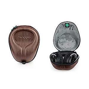 Slappa HardBody Molded Case for Folding & Non-Folding Headphones and Gaming Headsets; Brown (SL-HP-BROWN)