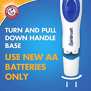 Arm & Hammer Spinbrush Classic Clean Powered Toothbrush, 1 Count