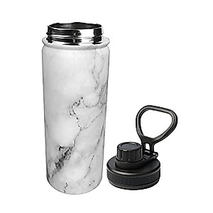 SARNFANS Animal Insulated Water Bottles Ladybug Bee Garden - 18 Oz Stainless Steel Metal Water Bottle - Reusable for Travel, Camping, Bike, Sports,Multicolor