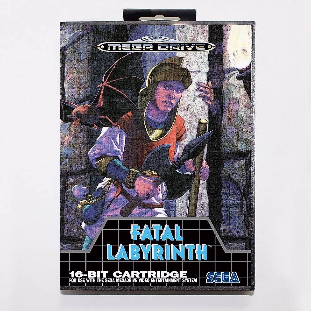 Royal Classic 16 bit Sega MD game Cartridge with Retail box - Fatal Labyrinth game card for Megadrive Genesis system