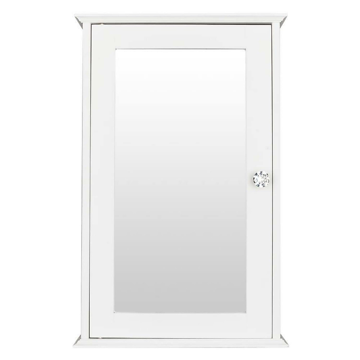 3 Tier Bathroom Wall Mount Medicine Cabinet w/Adjustable Shelves & Single Mirror