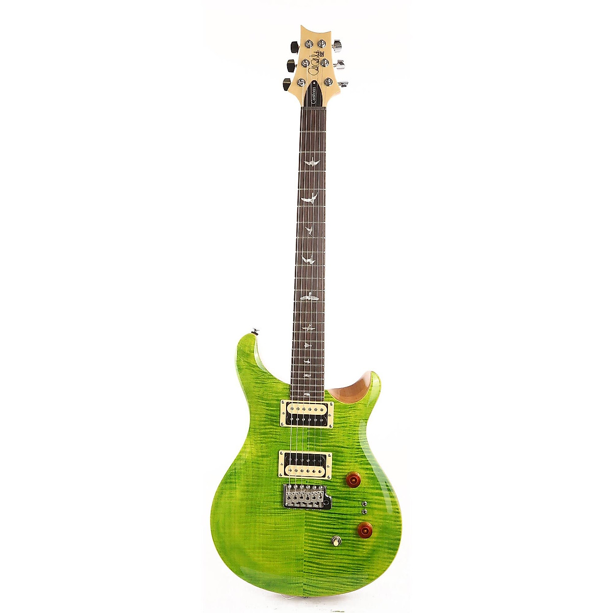 PRS Paul Reed Smith 6 String SE Custom 24 Electric, Charcoal with Gigbag, Right (107994:EV)