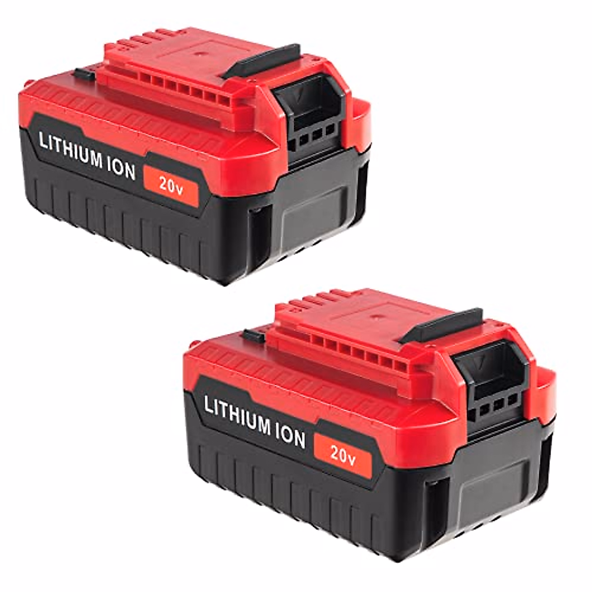 Volt1799 2PACKS 6.0Ah Upgraded 20V MAX Lithium Battery Replacement Battery for Porter Cable 20V Lithium Battery PCC685L PCC680L PCC682L PCC685LP