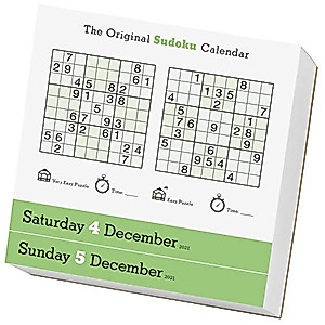Original Sudoku Page-A-Day Calendar 2021
