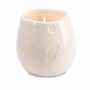 Pavilion Gift Company 19177 In Memory of Loved One Ceramic Soy Wax Candle 8 oz