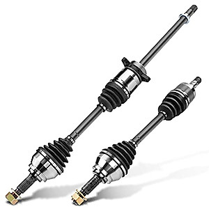A-Premium Front Driver and Passenger Side CV Axle Shafts Assembly Compatible with Nissan Murano 2003 2004 2005 2006 2007 V6 3.5L FWD 2-PC Set