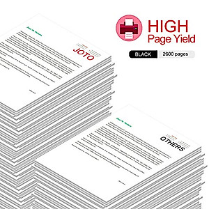 JOTO Compatible Toner Cartridge Replacement for Brother TN360 TN-360 TN 360 TN-330 TN 330 DCP-7040 HL-2140 HL-2170W DCP-7030 MFC-7340 MFC-7345N MFC-7440N (Black, 2 Pack, High Yield)