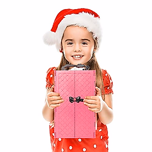 BARWA Fashion Closet Wardrobe 107 Pcs Doll Accessories 16 Pack Doll Clothes 1 Shoes Rack 84 Pcs Different Shoes Hanger Crown Necklace Glasses Doll Accessories Xmas Gift