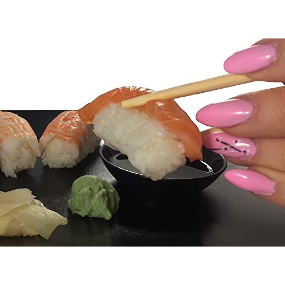 Albino Monkey 200 Round Separated Disposable Chopsticks | Best for Sushi | Bamboo Wooden Chinese Chop sticks - Bamboo Chopstick Bulk - Disposable Utensils Premium Quality - (100 Pairs)