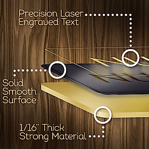 Baby Nursery Sign Nursery Mother's Room Sign, Black/Gold, Engraved, 3" x 9", Fade Resistance, Indoor/Outdoor Use, USA MADE By My Sign Center