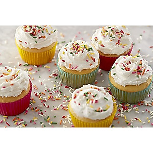 Wilton Rainbow Bright Standard Cupcake Liners, 300-Count