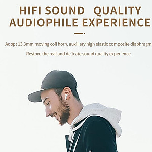 Loluka Bluetooth Headphone Rotate Twist Open True Wireless with Charging Case Earbud Bluetooth Earbuds Stereo Bass Pink Earbuds 5.2 Bluetooth for Music