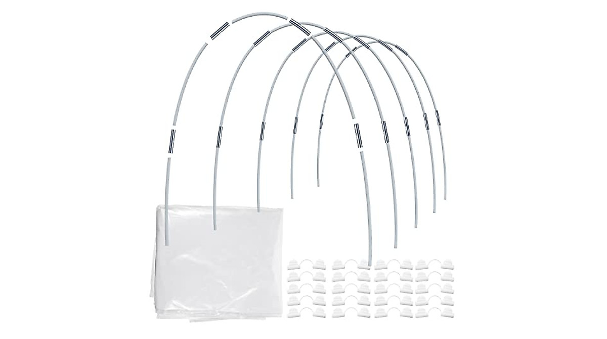 Garden Hoop Kit for Raised Beds - Grow Tunnel & Greenhouse DIY