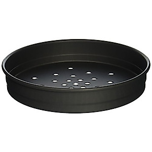 LloydPans Kitchenware USA Made Hard-Anodized 12 Inch Perforated Deep Dish Pizza Pan