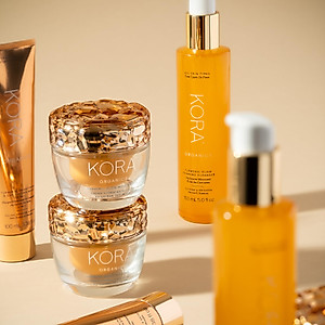 KORA Organics Turmeric Glow Foaming Cleanser, Cleanse & Nourish, Certified Organic, Cruelty Free, 5.07 oz