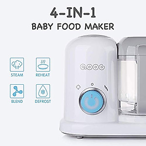 QOOC 4-in-1 Mini Baby Food Maker