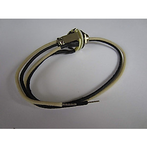 Pre-Wired Pure Tone PTT1 Multi-Contact Mono Input/Output Jack for Guitar (Nickel)