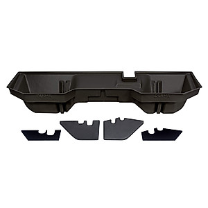 DU-HA Under Seat Storage Fits 02-21 Dodge/Ram 1500 Quad & Crew Cab and 03-21 Dodge/Ram 2500 & 3500 Quad & Crew Cab (Clasic), Dk Gray, Part #30017