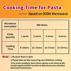 Microwave Pasta Cooker With Strainer Lid,pasta Cooker In Microwave Makes 4 Servings Of Pasta Quickly And Easily,microwave Spaghetti Cooker Makes Perfect Pasta Every Time For Dorm, Kitchen Or Office