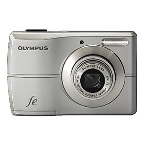 Olympus FE-26 12MP Digital Camera with 3x Optical Zoom and 2.7 inch LCD (Silver)
