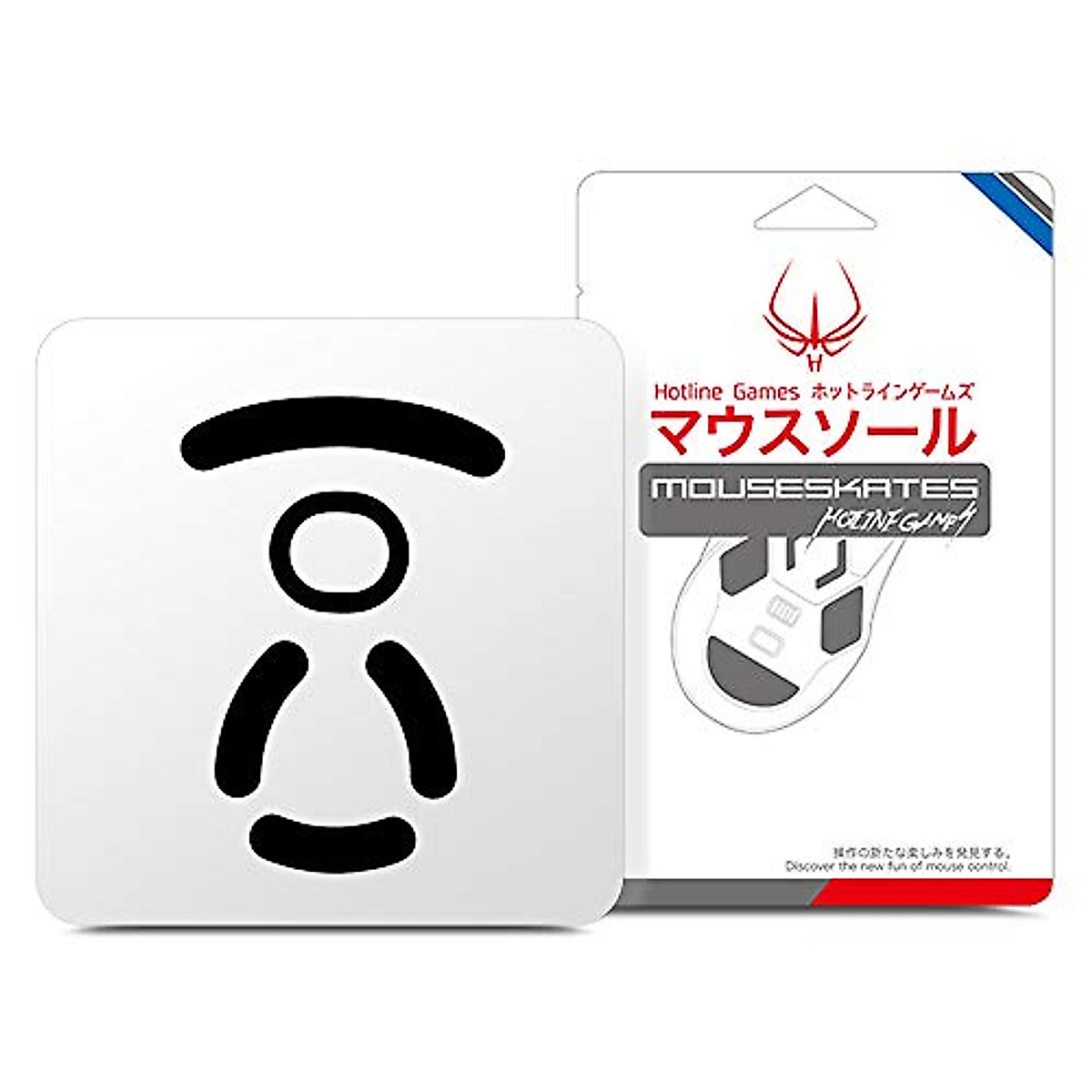 2 Sets of Hotline Games 3.0 Mouse Feet Skates Compatible with Logitech G Pro Wireless GPW Gaming Mouse Feet Replacement (0.8mm, Super Smooth Glide, PTFE) Professional Mice Upgrade