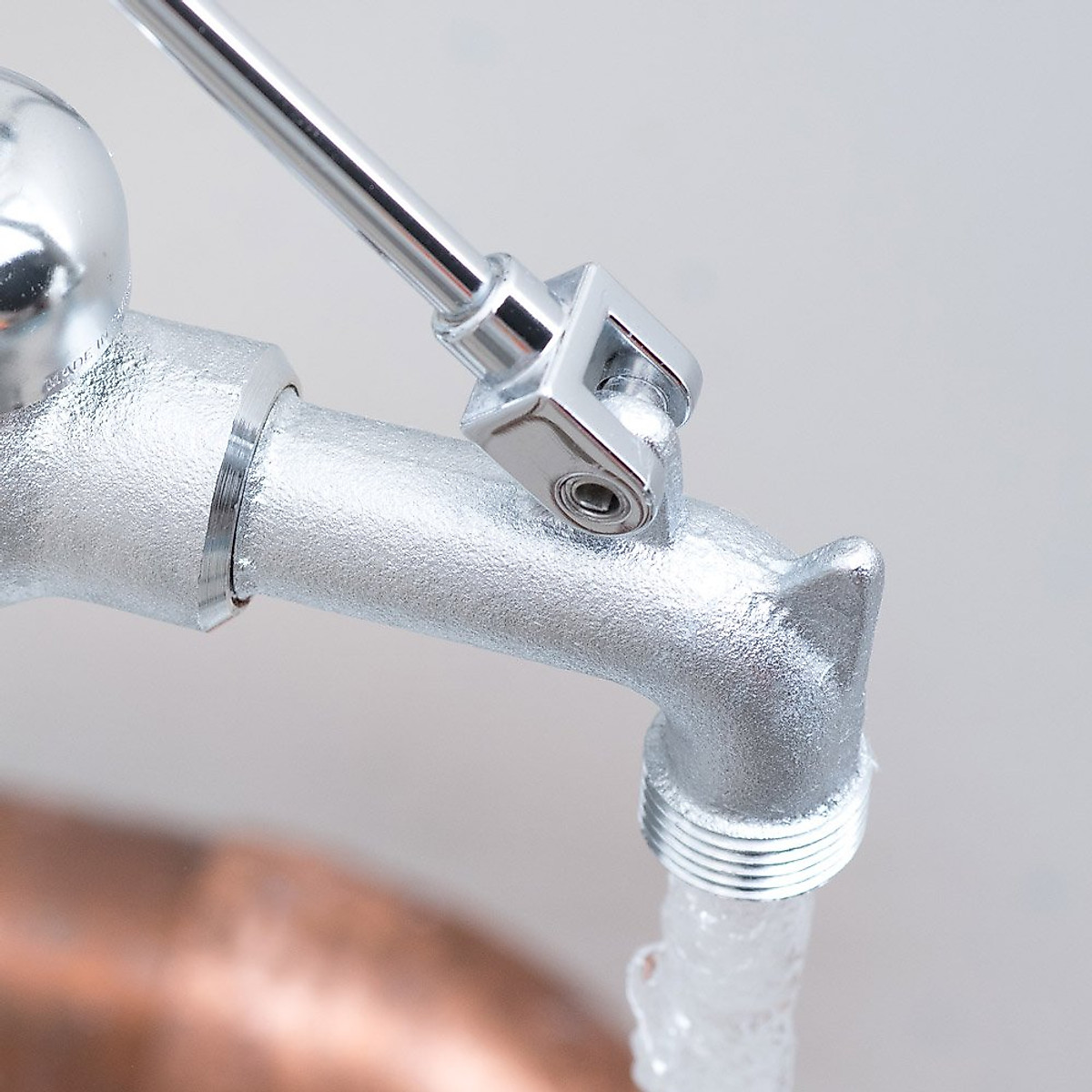 Speakman SC-5811-RCP Commander Service/Utility Sink Faucet, Rough Chrome-Plated