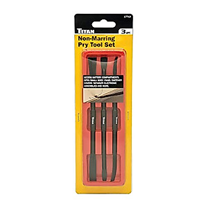 Titan 17713 3-Piece Non-Marring Precision Pry Bar Set