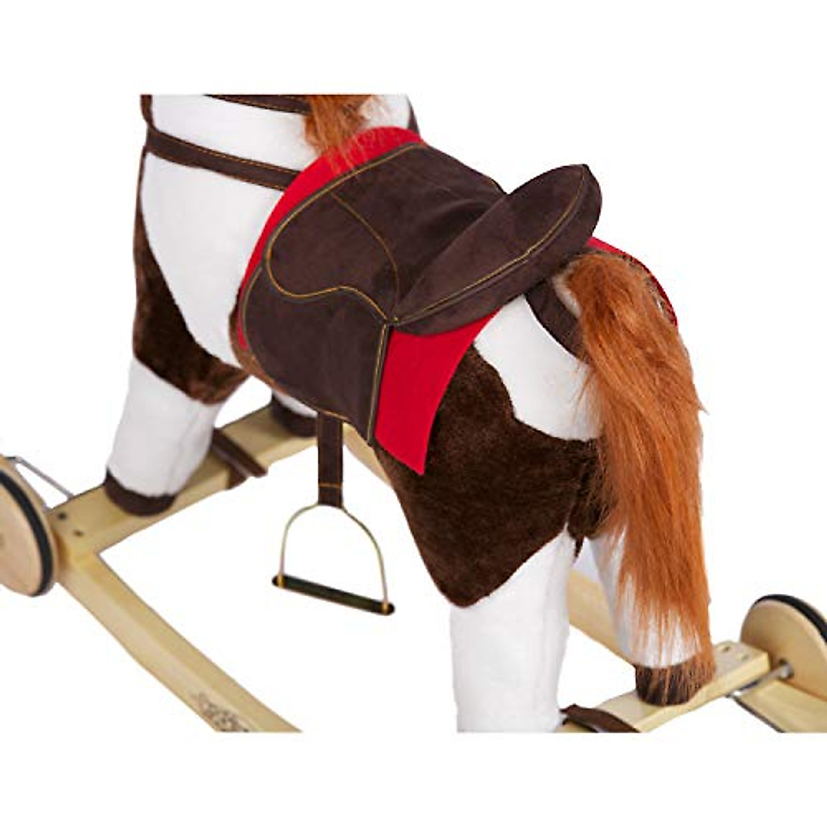 Rockin' Rider Admiral 2-in-1 Horse Brown Large