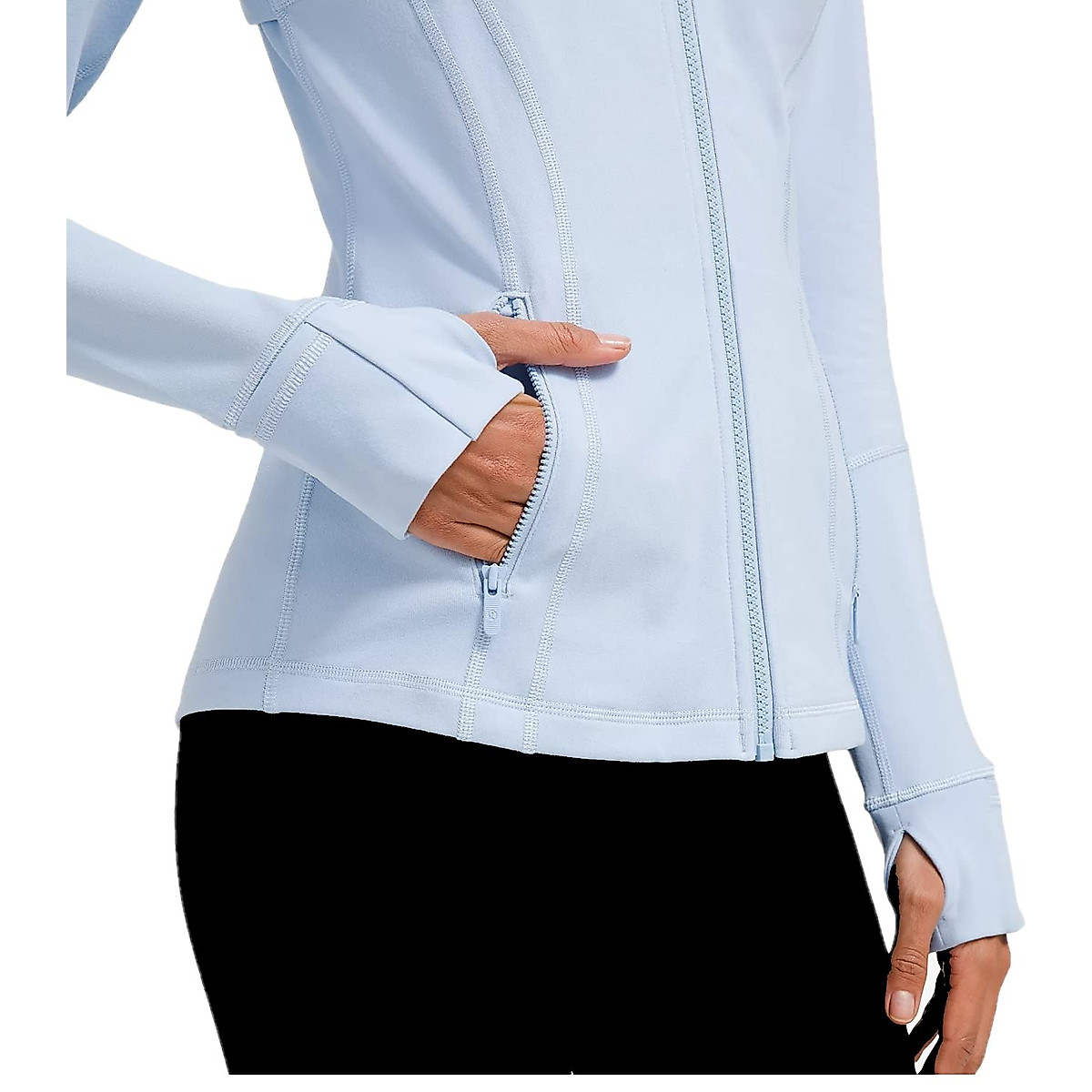 Lululemon Athletica Define Jacket (Blue Linen, 12)