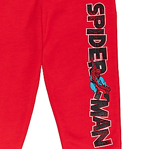 Marvel Avengers Spider-Man Hulk & Venom Little Boys Fleece 3 Pack Pants Spider-Man/Hulk/Venom 7-8