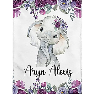 Personalized Baby Blanket, Baby Blanket for Girls, Custom Name Baby Blanket, Baby Girl Gifts (#1)