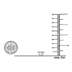 Beyond Brilliance 1.00 Carat Diamond, Elegant 14K Yellow Gold Prong Set 7 Stone Round Cut Diamonds Finger Ring (J-K,I2) Fine Jewelry for Women | Gift Box Included