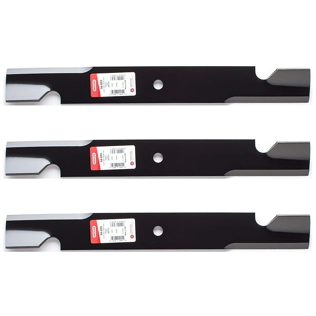3PK USA Mower Blades for Toro 105-7718-03 105-7715 105-7716 108-1114 105-7718 Hustler 602771