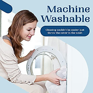 FeelAtHome Fitted 100% Waterproof Mattress Cover (Full XL Size) - Breathable Super Soft & Noiseless Cotton Terry Fabric Matress Fitted Cover White