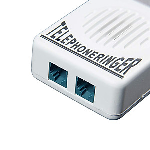 GAOHOU Telephone Ringer Amplifier Strobe Light Flasher Bell Extra-Loud Telephone/Phone Ringer