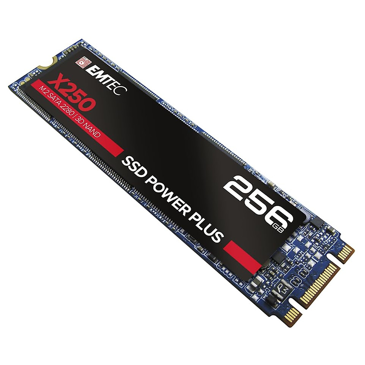Emtec X250 Power Plus M.2 SATA SSD (256GB)