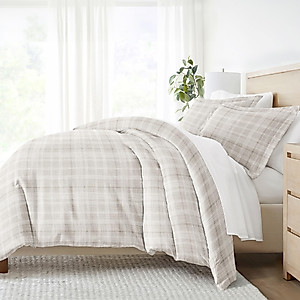 Linen Market Twin Duvet Cover (Gray) - Experience Hotel-Like Comfort with Unparalleled Softness, Exquisite Prints & Solid Colors for a Dreamy Bedroom –Duvet Cover Twin Set with 1 Pillow Sham