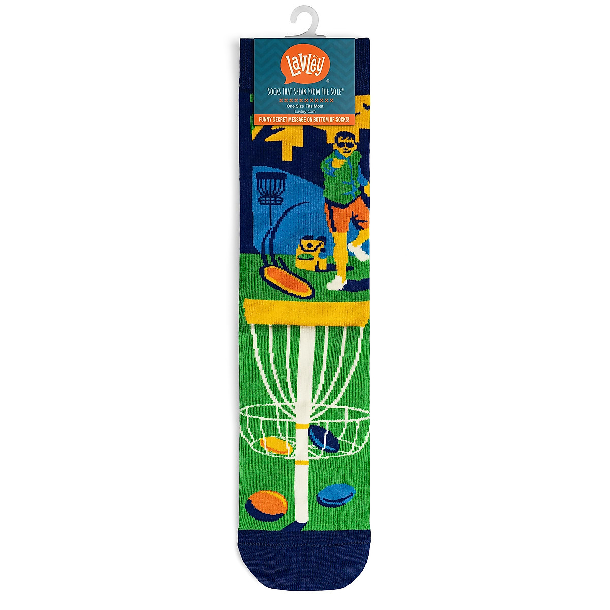 I'd Rather Be - Funny Socks For Men & Women - Gifts For Golfing, Hunting, Camping, Hiking, Skiing, Reading, Sports and more (US, Alpha, One Size, Regular, Regular, Playing Disc Golf)