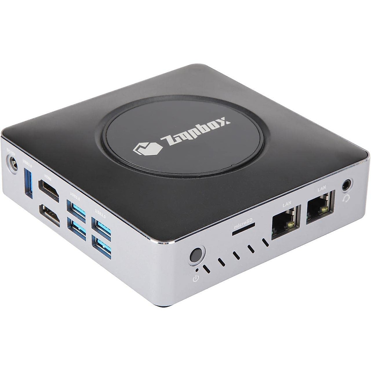 Shuttle Zignbox GL01 Fanless Mini PC Intel Gemini Lake N4000 CPU Up to 2.6GHz 4GB RAM 128GB SSD Dual HDMI Dual LAN Windows 10 Pro (GL014G128W10)