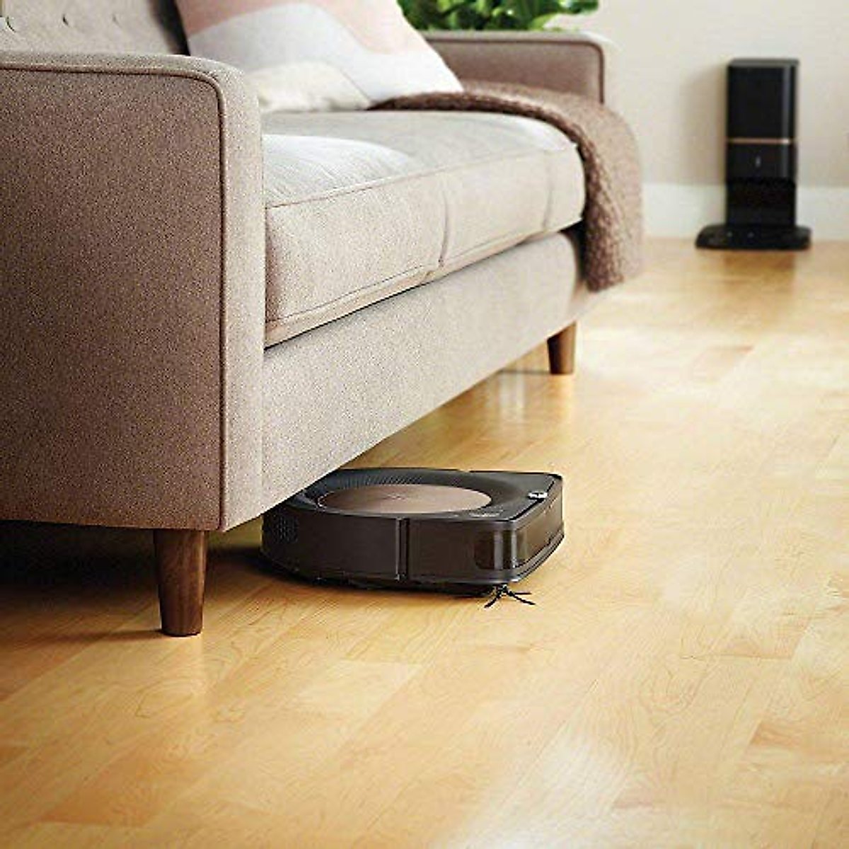 iRobot Roomba s9+ (s955020) Robot Vacuum Bundle with Automatic Dirt Disposal- Wi-Fi Connected, Smart Mapping, Ideal for Pet Hair (+1 Extra Edge-Sweeping Brush, 1 Extra Filter)