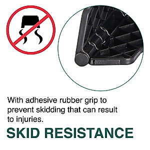 Simplized Small Folding Step Stool - Step stools for Kids and Adults - 9" Hand Chair, One-Hand Operation Stool