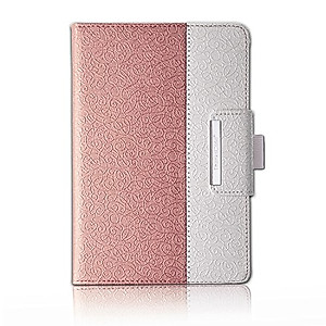 Thankscase Case Compatible for iPad Air 10.5" (3rd Gen) / iPad Pro 10.5, Rotating Case Cover with Pencil Holder, Swivel Case Bulit-in Wallet Pocket, Hand Strap for iPad Air 3 2019 (Rose Gold)
