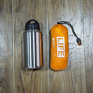 Ultralight Survival Tent 2 Person Emergency Shelter Tube Tent for Hiking, Camping, Outdoor Survival Kits