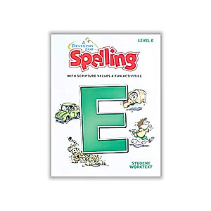 5th Grade Spelling Student Workbook Level E by A Reason For - Fifth Graders Practice Workbooks for Words, Vocabulary & Comprehension Skills - Kids Help Books for Homeschool, Classroom, & Home