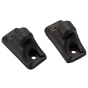 RLB-HILON Sun Visor Clip 94473143900 Compatible with Porsche 924 944 968, Sun Visor Retainer Clip, Black Color, 2PCS