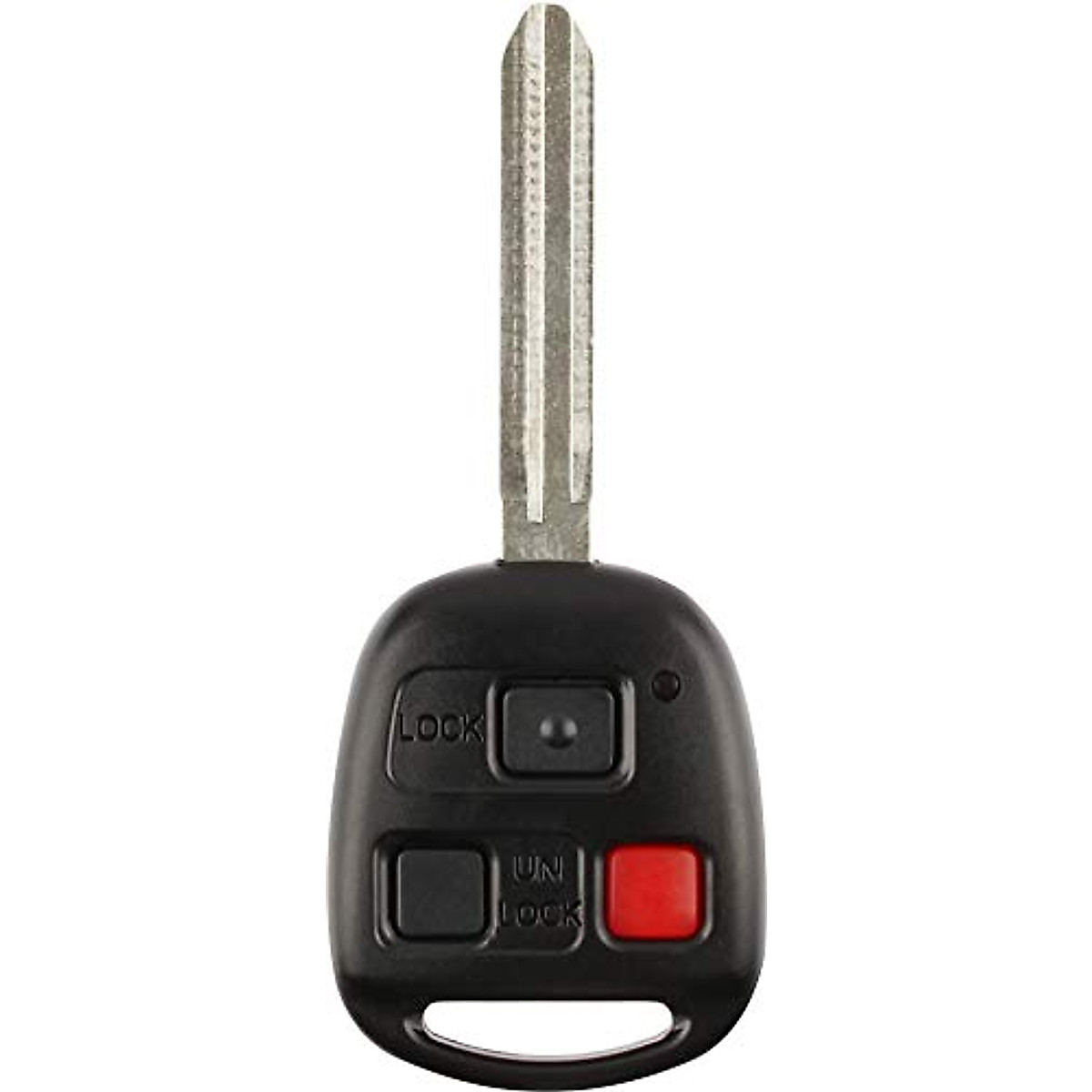 For 98-02 Toyota Land Cruiser Keyless Entry Remote Key Fob Combo 3BTN 4C Chip