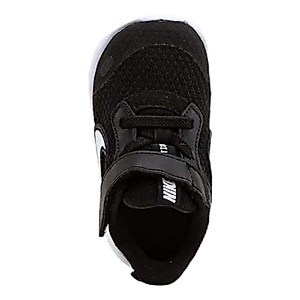 Nike Baby Revolution 5 Velcro Running Shoe, Black/White-Anthracite, 10C Regular US Toddler
